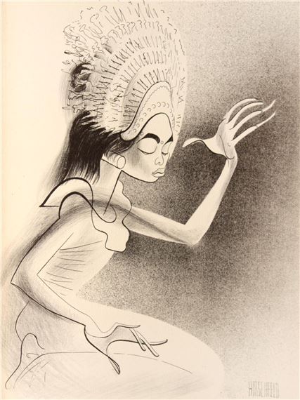 Al Hirschfeld | Al Hirschfeld - Djanger Bali (1941) | MutualArt