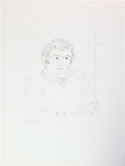 Knox Martin | Knox Martin - Norman Mailer (1975) | MutualArt