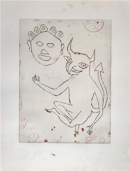 Alexander Calder | Alexander Calder - Santa Claus II (1974) | MutualArt