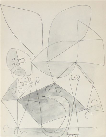 Pablo Picasso | Pablo Picasso - Untitled (Bird (1948) | MutualArt