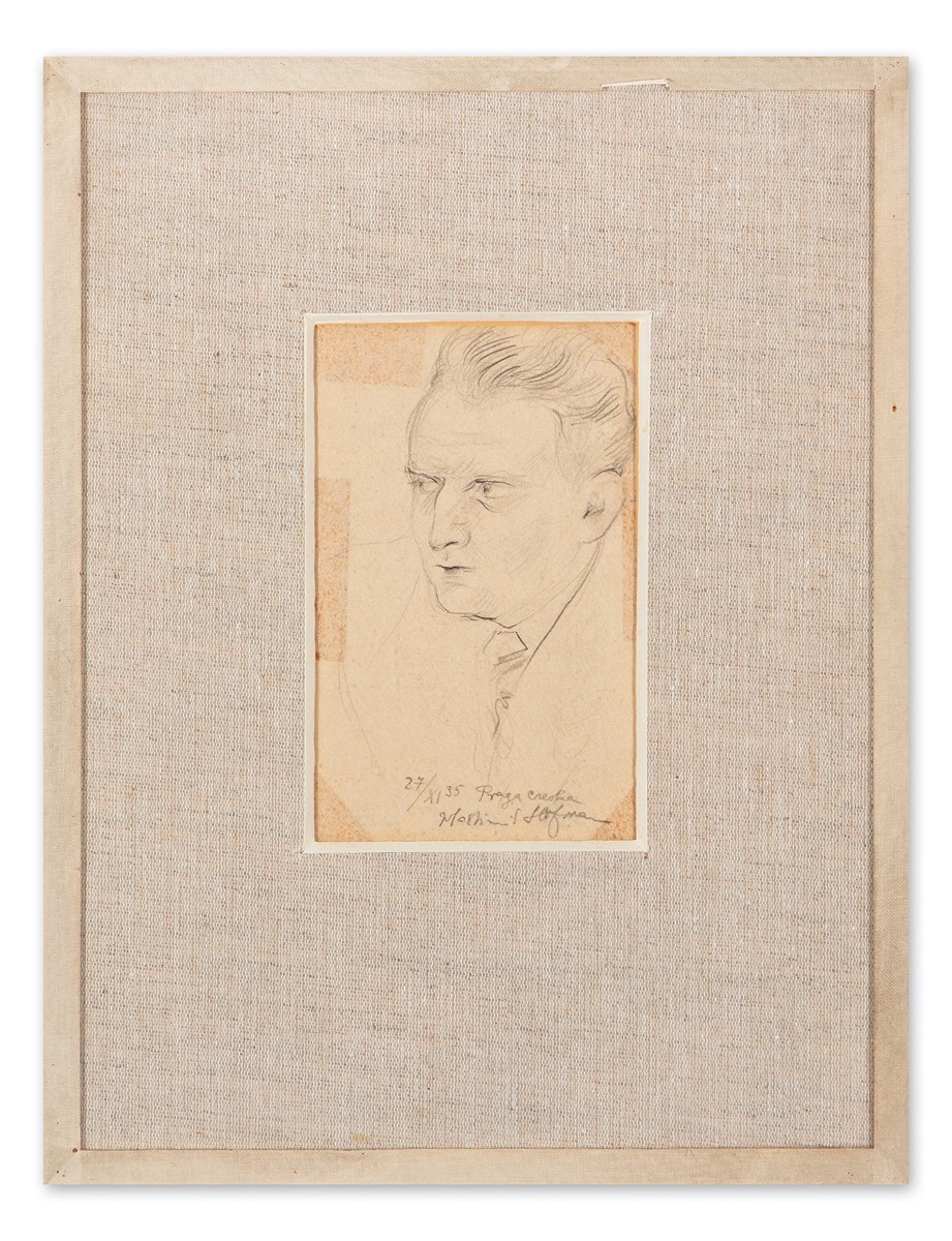 Vlastimil Hoffman | Portrét muže (1935) | MutualArt