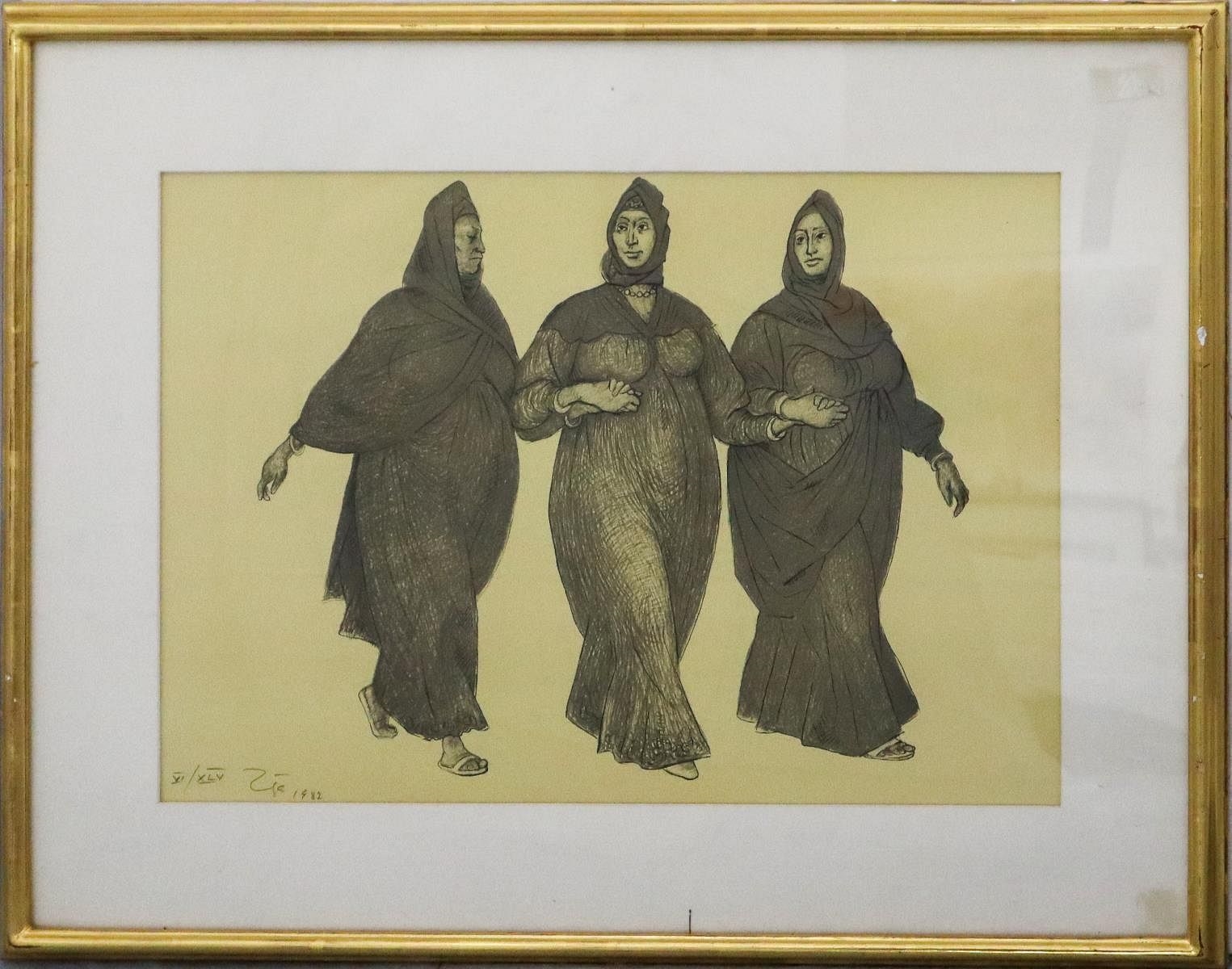 Francisco Zuñiga | Francisco Zuniga - Impresiones de Egipto Plancha 3 ...