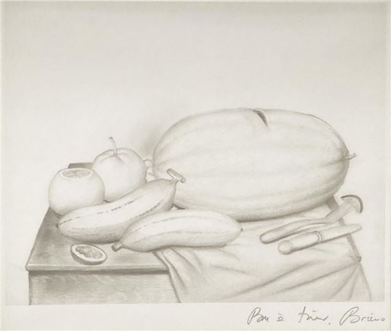 Fernando Botero | Fernando Botero - Still Life | MutualArt