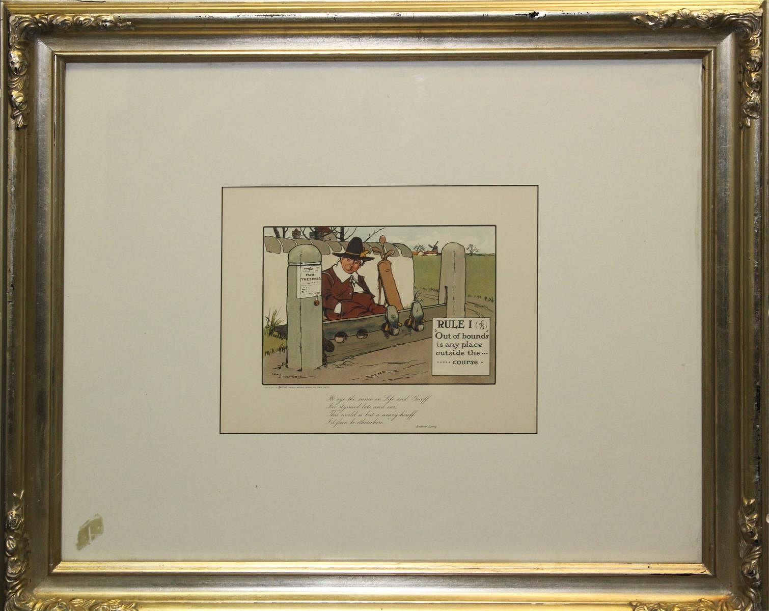 Charles Crombie | Chas Crombie - The Rules of Golf I (Circa 1905 ...