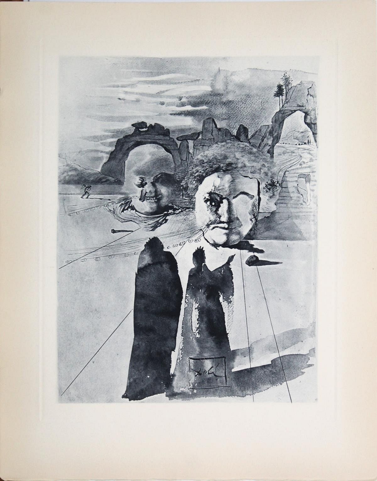 Salvador Dalí | Salvador Dali - The Avaricious (1964) | MutualArt