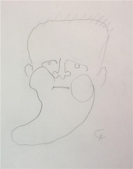 Alexander Calder | Alexander Calder - Portrait of James Jones (1963 ...