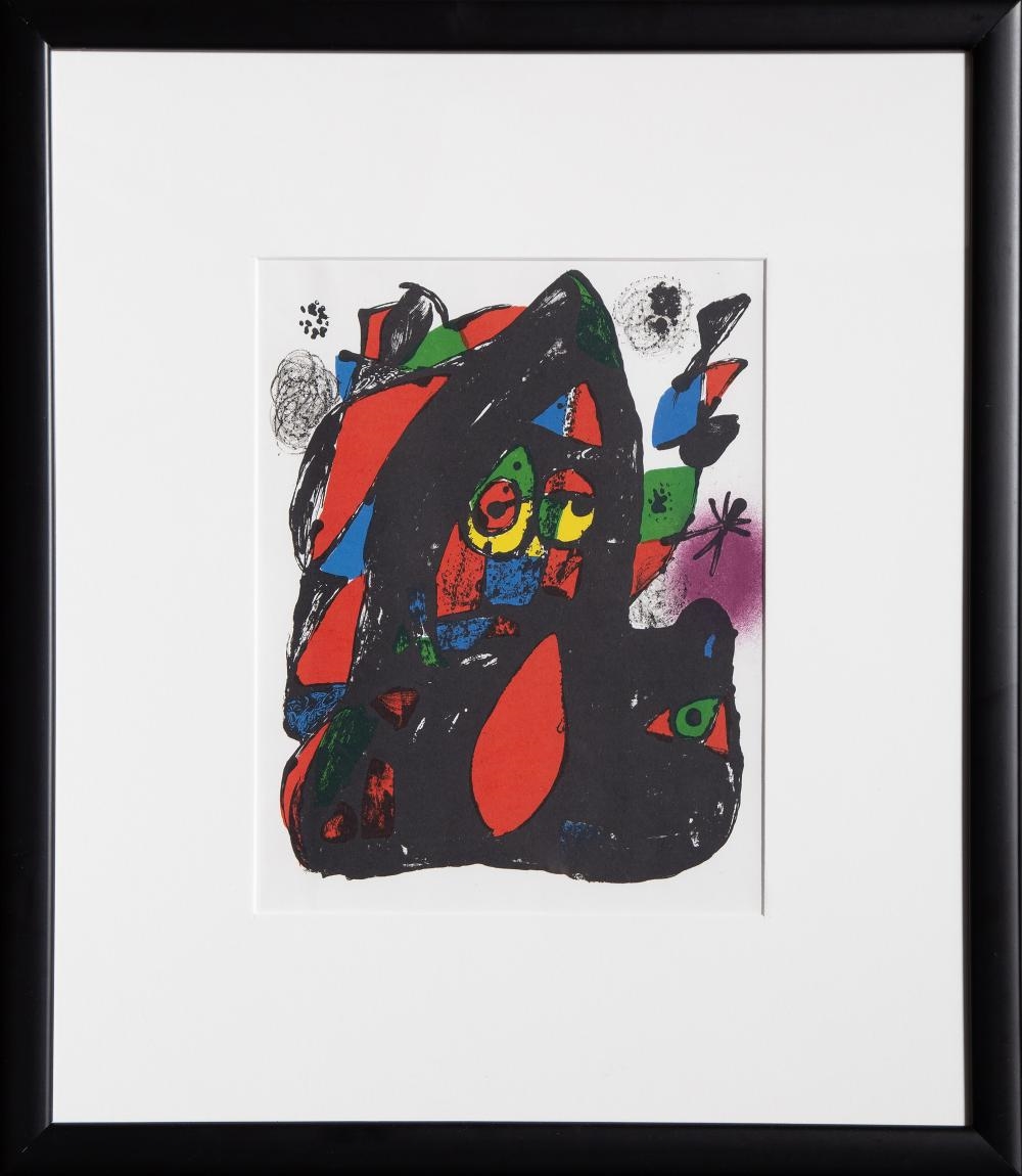Joan Miró | The Lark's Wing, Encircled with Golden Blue, Rejoins the ...