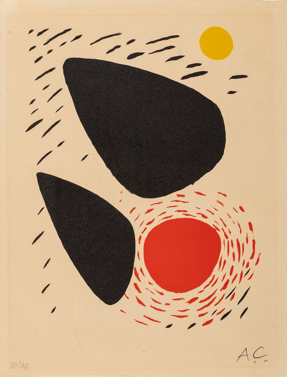 Alexander Calder | Alexander Calder - Forms in Motion (1952) | MutualArt