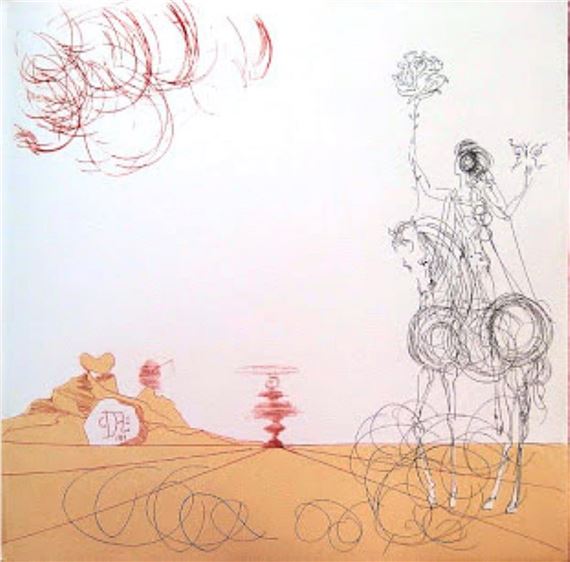 Salvador Dalí | Salvador Dali - Tourbillon Spirale (1980) | MutualArt