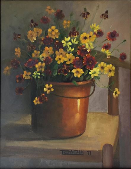 Oskar Babin | Oskar Babin - Still Life (1971) | MutualArt