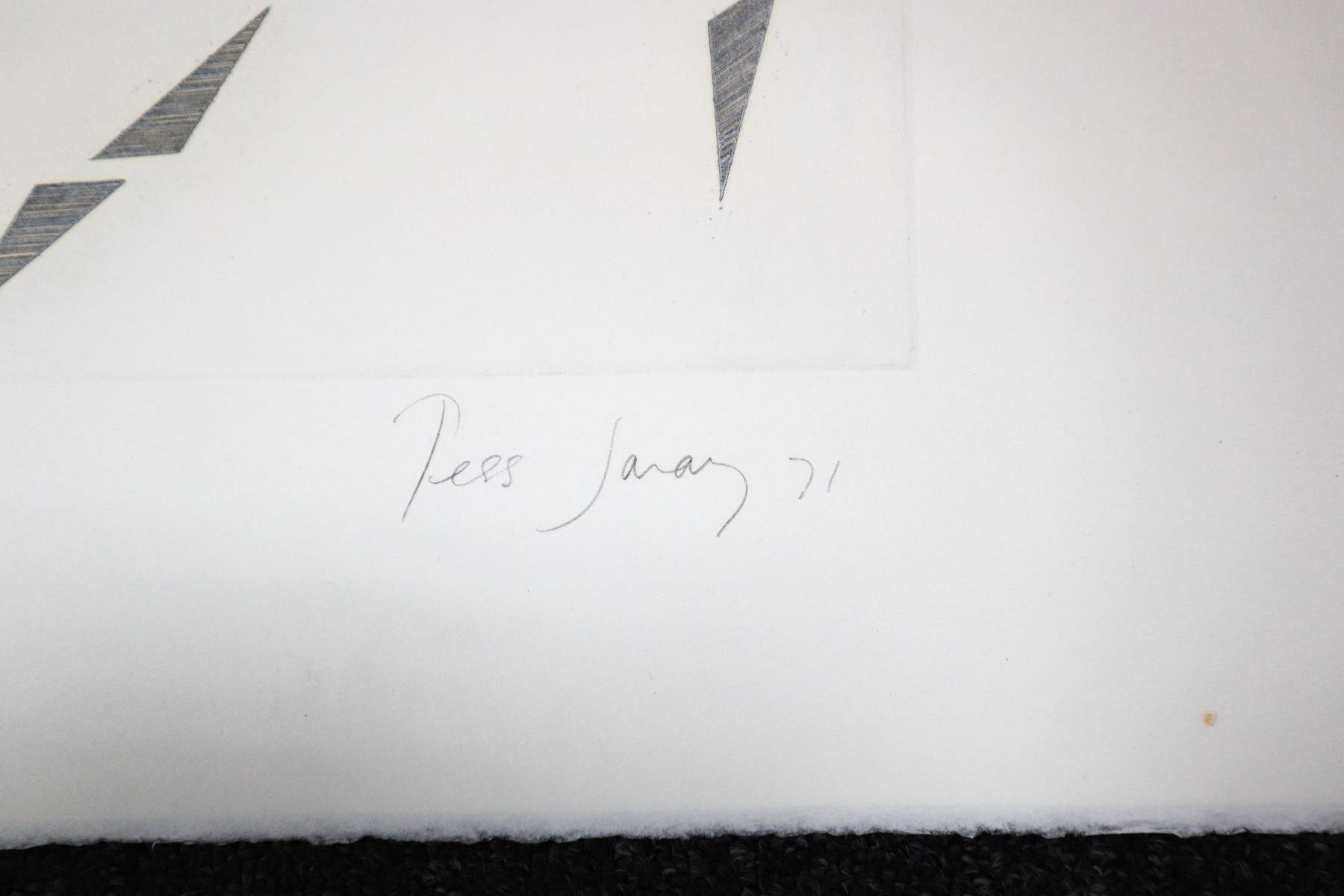 Tess Jaray | Tess Jaray - Encounter (1979) | MutualArt