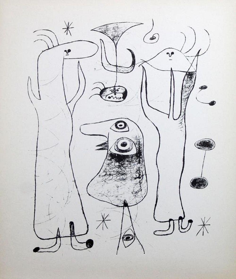 Joan Miró | Joan Miro - Lithograph XIII (1947) | MutualArt
