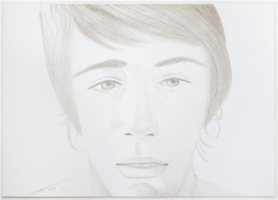 Alex Katz | Alex Katz - Vincent (1972) | MutualArt