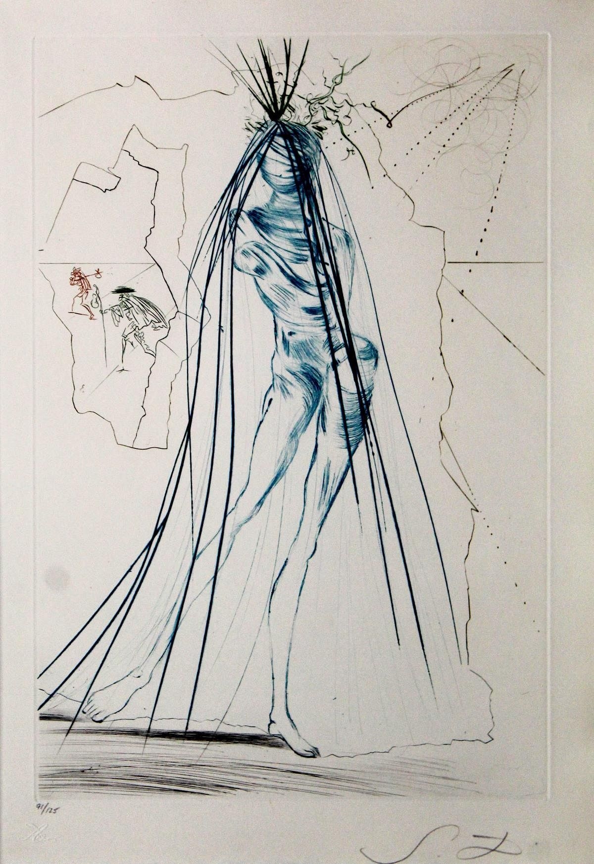 Salvador Dalí | Salvador Dali - Isolde of the White Hands (1969 ...