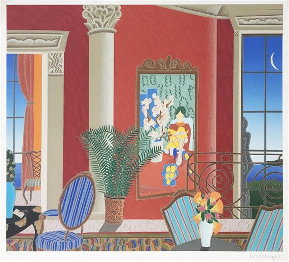Thomas McKnight | Thomas McKnight - Red Matisse (1985) | MutualArt