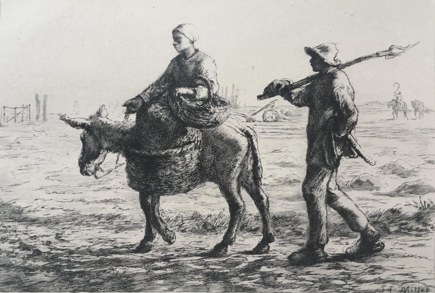 Jean-François Millet | J.-F Millet - Le Retour des Champs (1897 ...