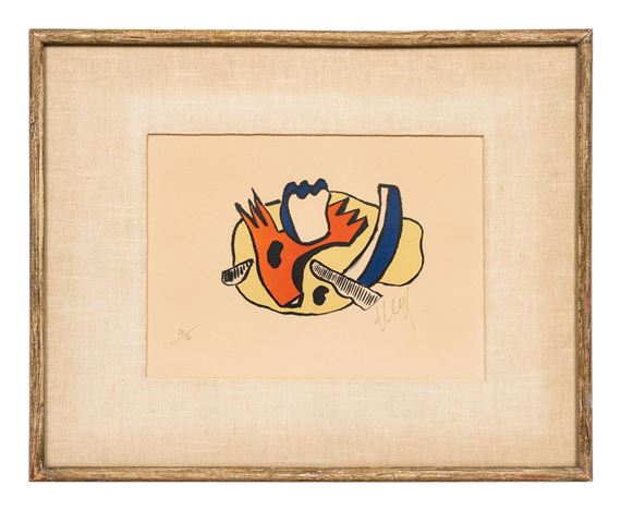 Fernand Léger | Fernand Leger - Still Life (1951) | MutualArt