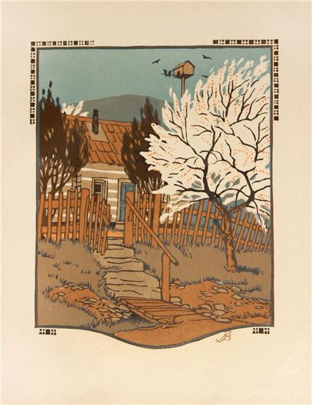 Gustave Baumann | Gustave Baumann - April (1912) | MutualArt