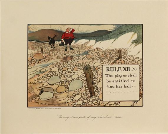 Charles Crombie | Chas Crombie - The Rules of Golf XII (Circa 1905 ...