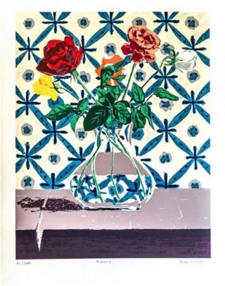 Bill Sullivan | Bill Sullivan - Flowers (1982) | MutualArt