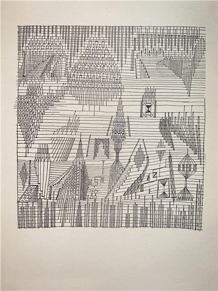 Paul Klee | Paul Klee - Pen and Ink (1947) | MutualArt