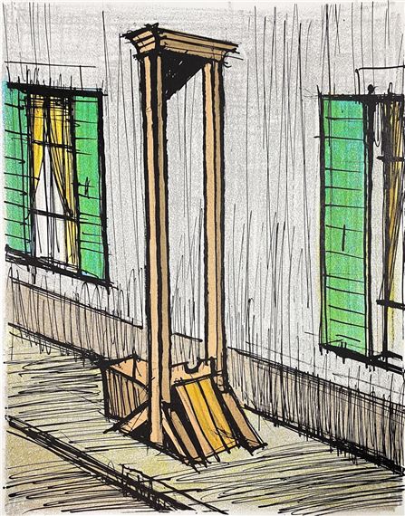 Bernard Buffet | Bernard Buffet - Guillotine (1979) | MutualArt