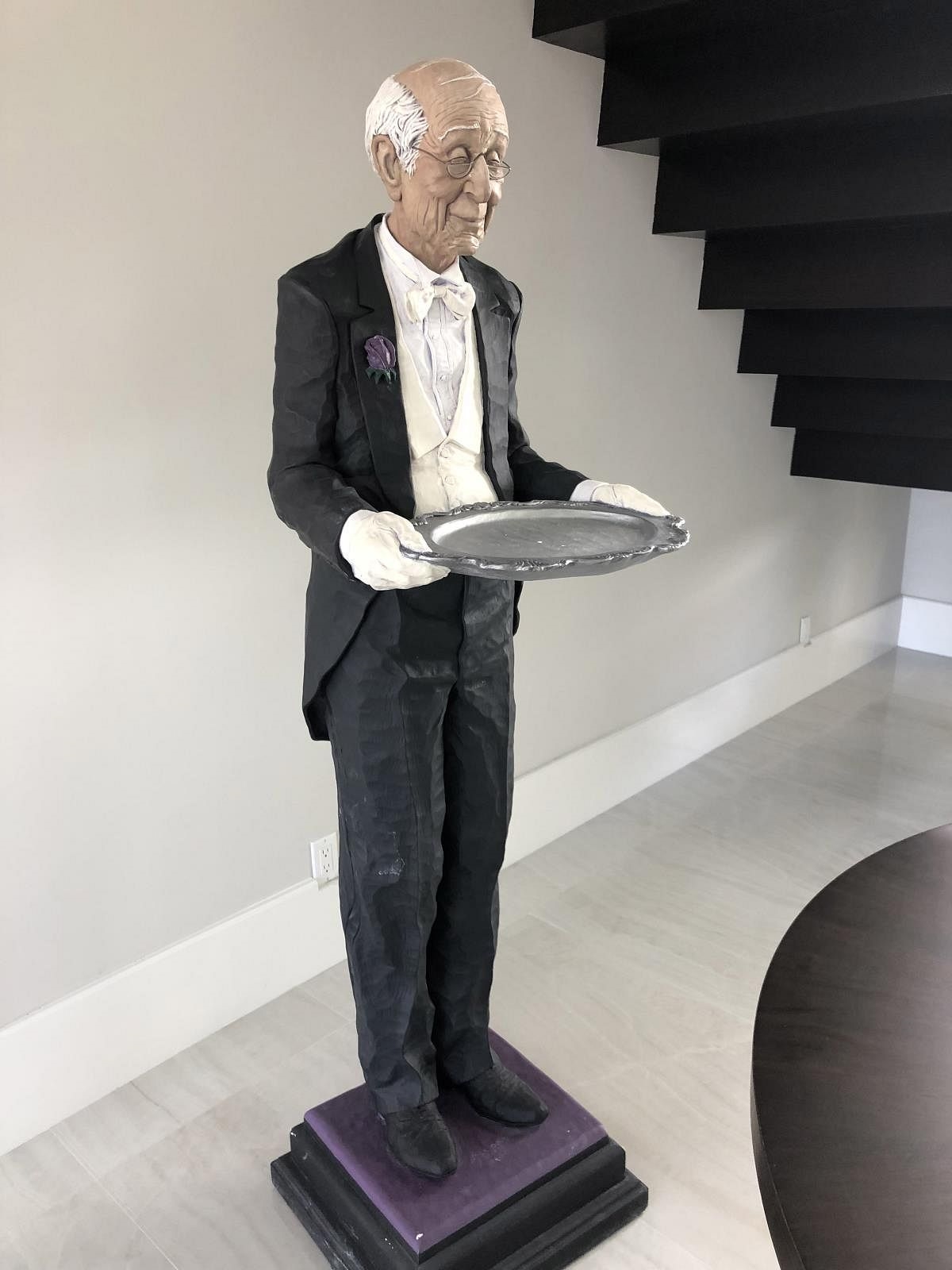 Jack Dowd | Jack Dowd - Butler (Life Sized Sculpture | MutualArt