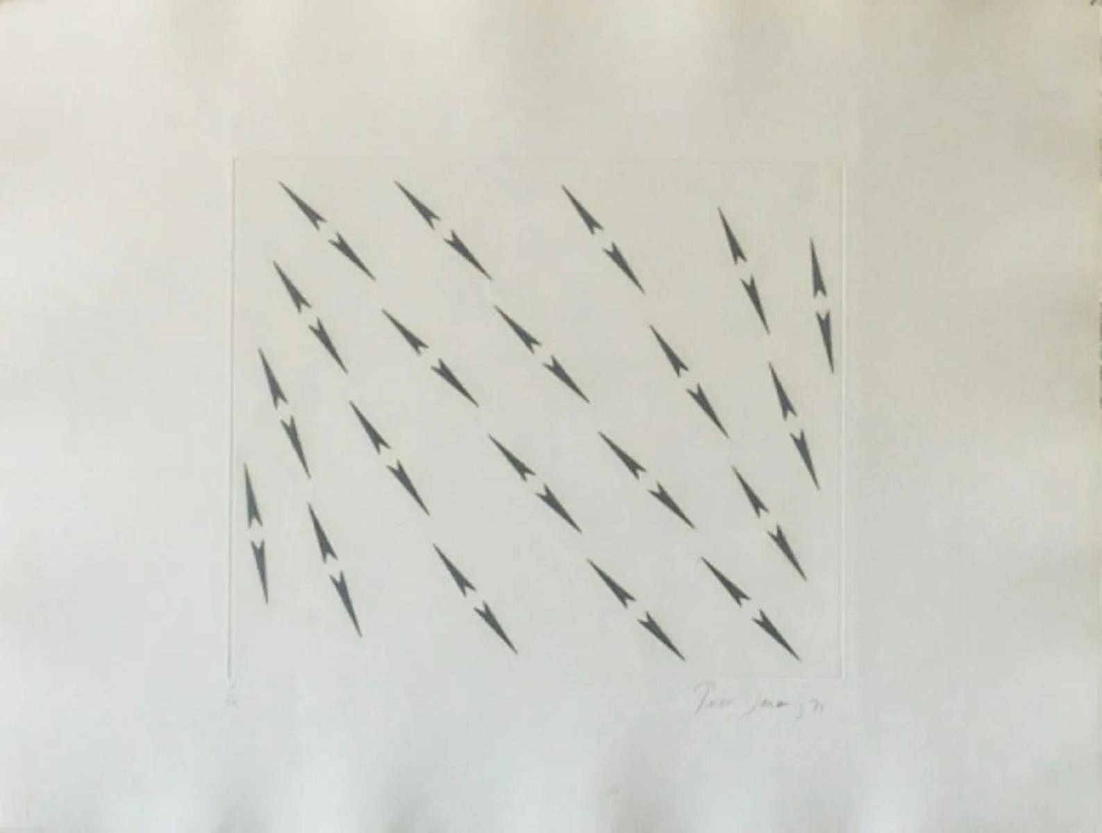 Tess Jaray | Tess Jaray - Encounter 3 (1979) | MutualArt