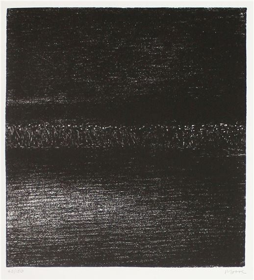 Henry Moore | Henry Moore - Multitude II (1974) | MutualArt