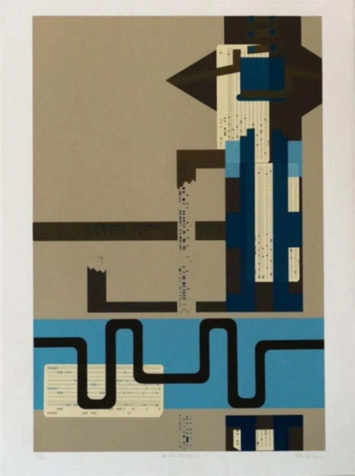 Lee Adler | Lee Adler - Modern Collage 1 (1975) | MutualArt