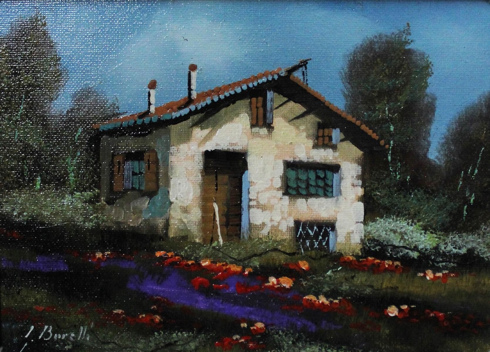 Guido Borelli | Guido Borelli - Summer in the Country | MutualArt
