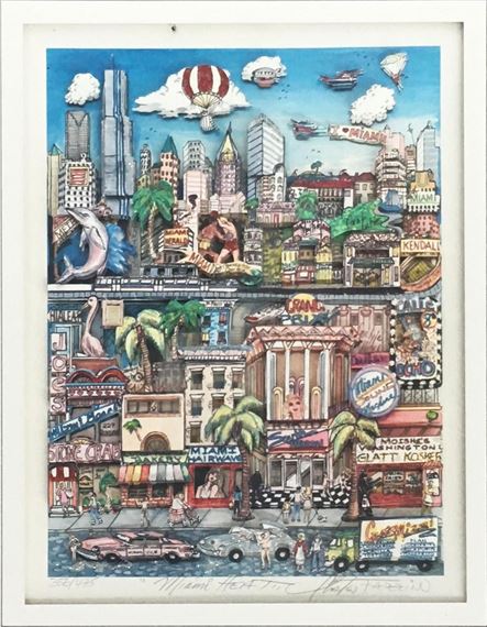 Charles Fazzino | Charles Fazzino - Miami Heat | MutualArt