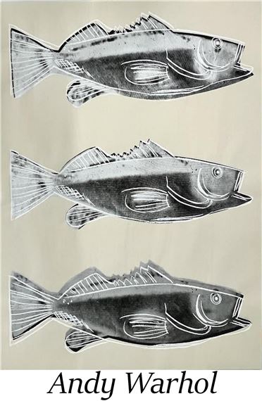 Andy Warhol | Andy Warhol - Triple Fish (1983) | MutualArt