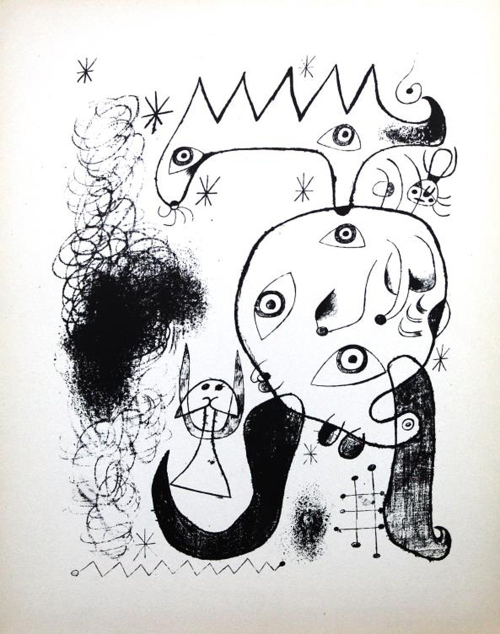 Joan Miró | Joan Miro - Lithograph XIV (1947) | MutualArt