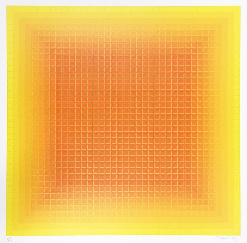 Julian Stanczak | Julian Stanczak - Filtration (1978 - 1980) | MutualArt