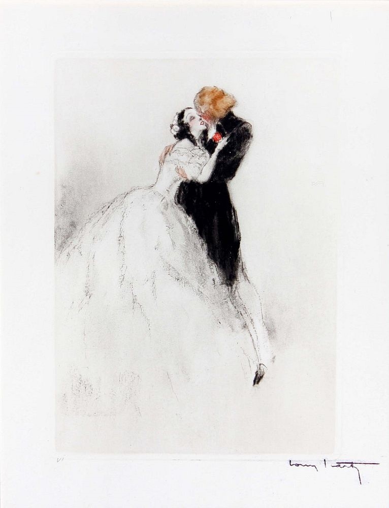 Louis Icart | Louis Icart - Sensual Embrace | MutualArt
