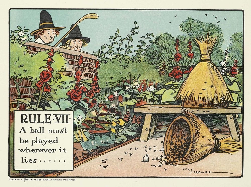 Charles Crombie | Chas Crombie - The Rules of Golf VII (Circa 1905 ...