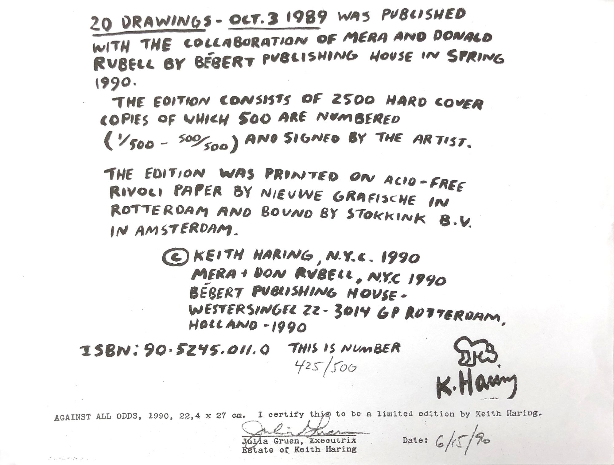 Keith Haring | Keith Haring - Untitled | MutualArt