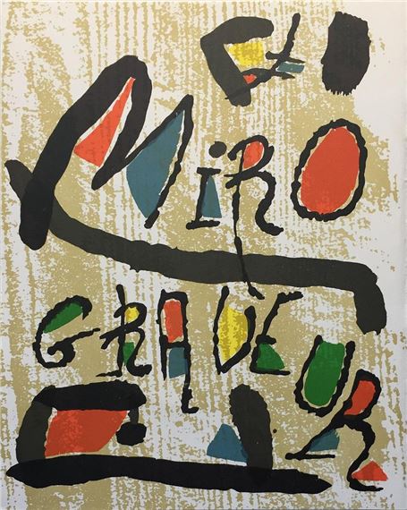 Joan Miró | Joan Miro - Graveur Cover (1984) | MutualArt