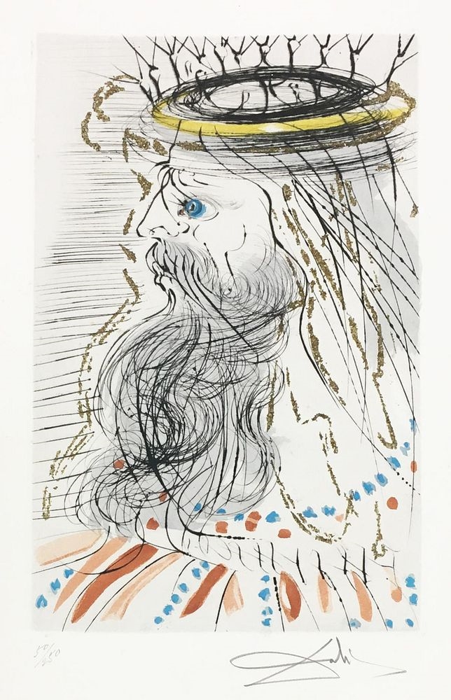 Salvador Dalí | Salvador Dali - King Solomon (1971) | MutualArt