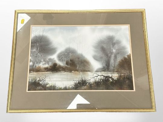 Anthony Weller | Marshland in Mist | MutualArt