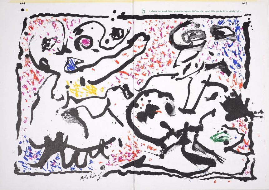 Pierre Alechinsky | signed twice and dated 1986 ; signed, titled and ...