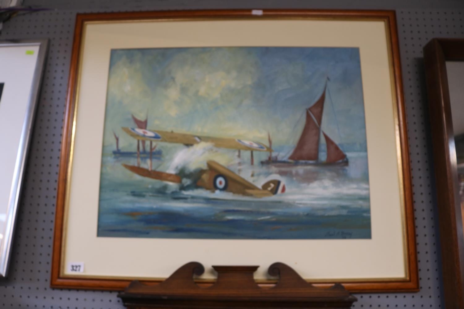 Noel A. Bray | Noel A Bray Maritime Artist Depicting Sopworth Camel ...