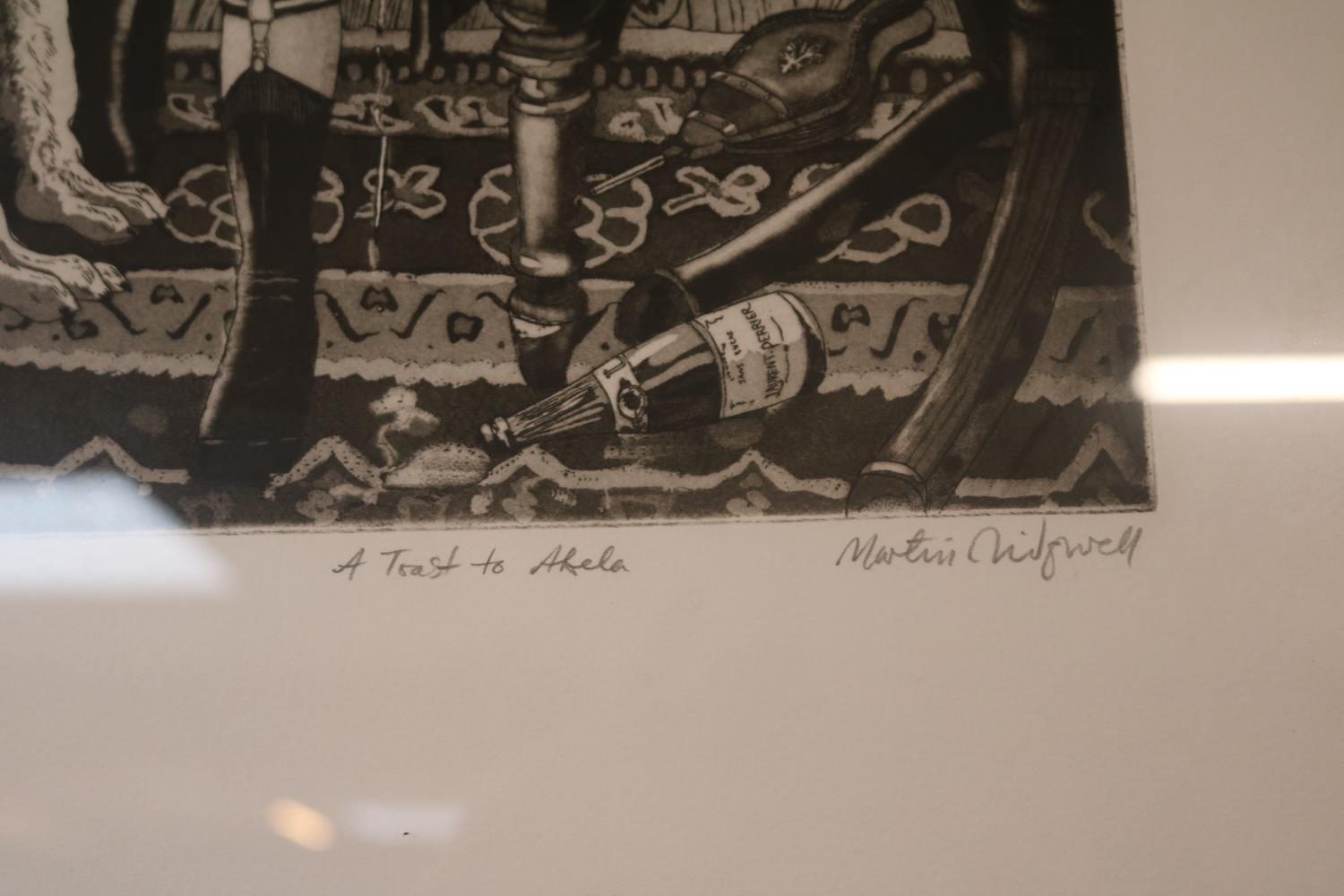 Martin Ridgwell | A Toast to Akelo | MutualArt