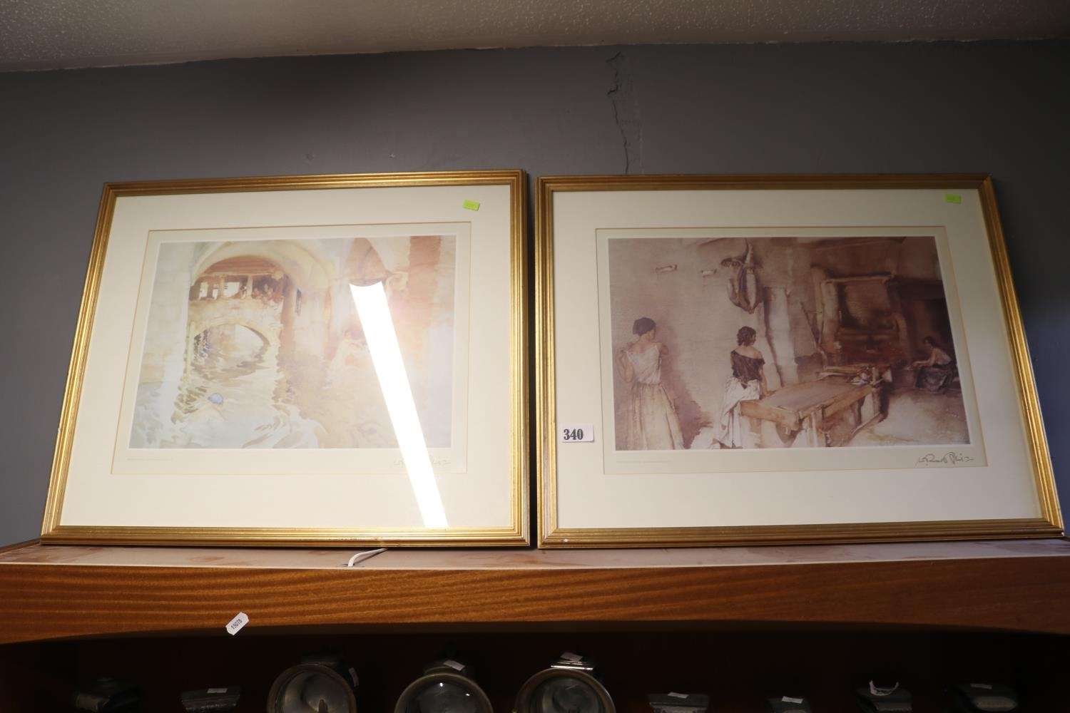 William Russell Flint | THREE WOMEN BY A WELL | MutualArt