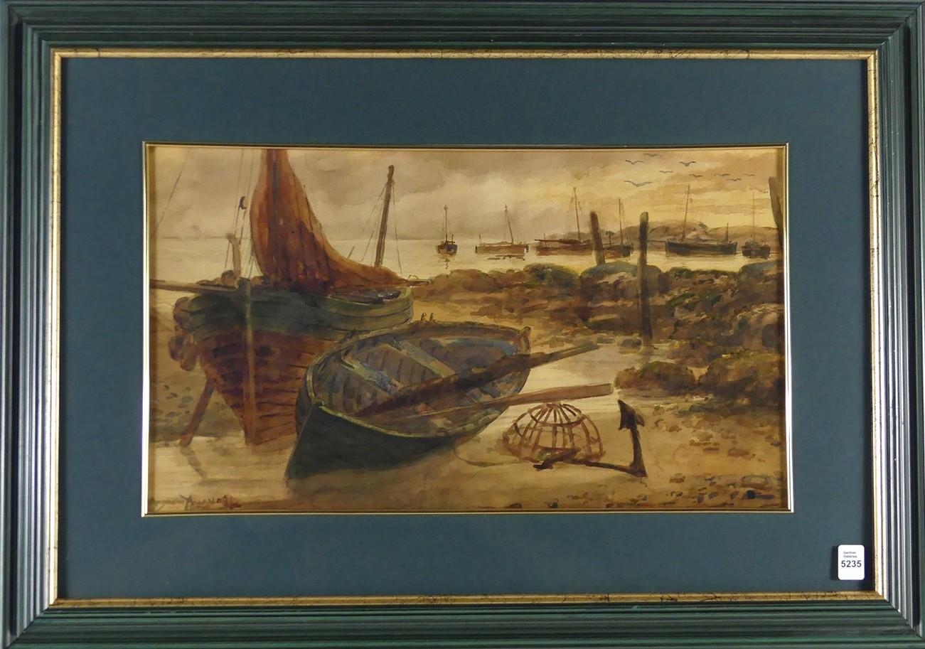 Andrew Allan | Untitled: Harbour Scene (1911) | MutualArt