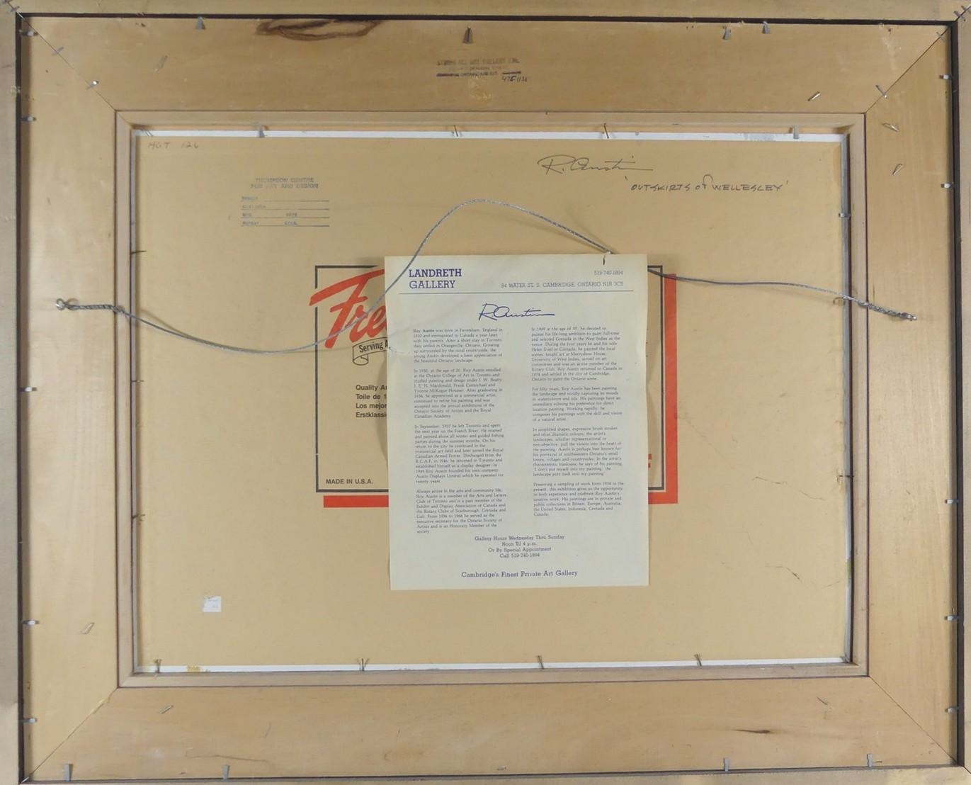 Roy Austin | Outskirts of Wellesley (1930) | MutualArt