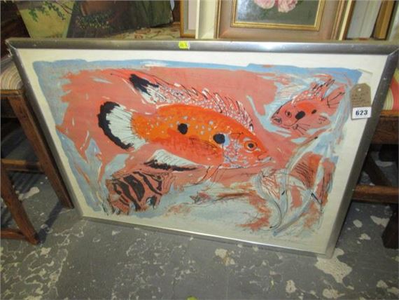 David Koster | DAVID KOSTER FISH PRINT | MutualArt