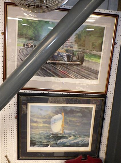 Simon Ward | Two sports memorabilia limited edition prints | MutualArt