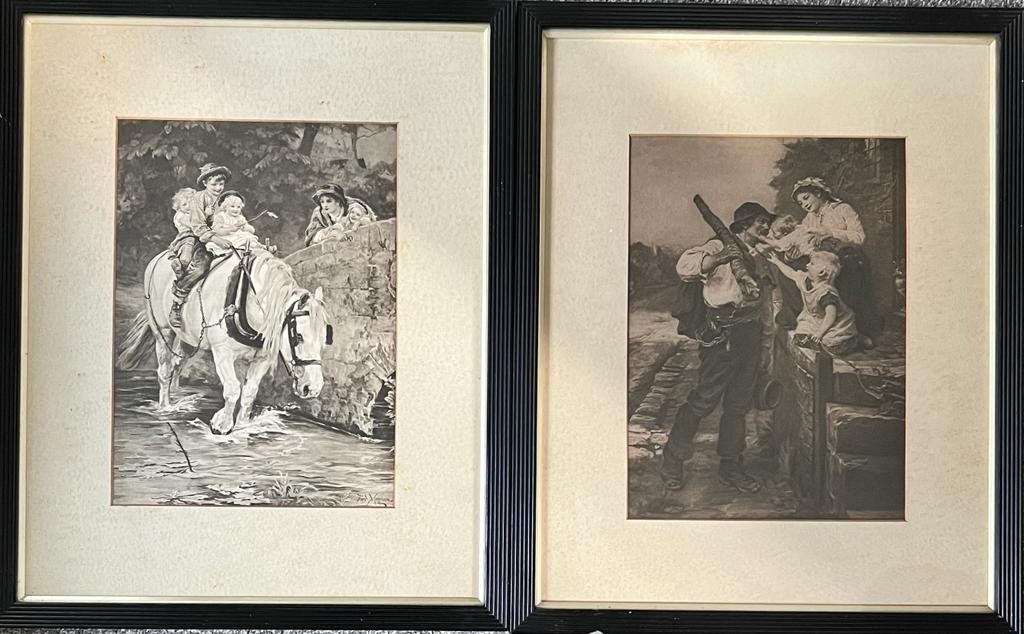 Frederick Morgan | PAIR OF PRINTS BY FRED MORGAN IN REEDED FRAMES, ONE ...
